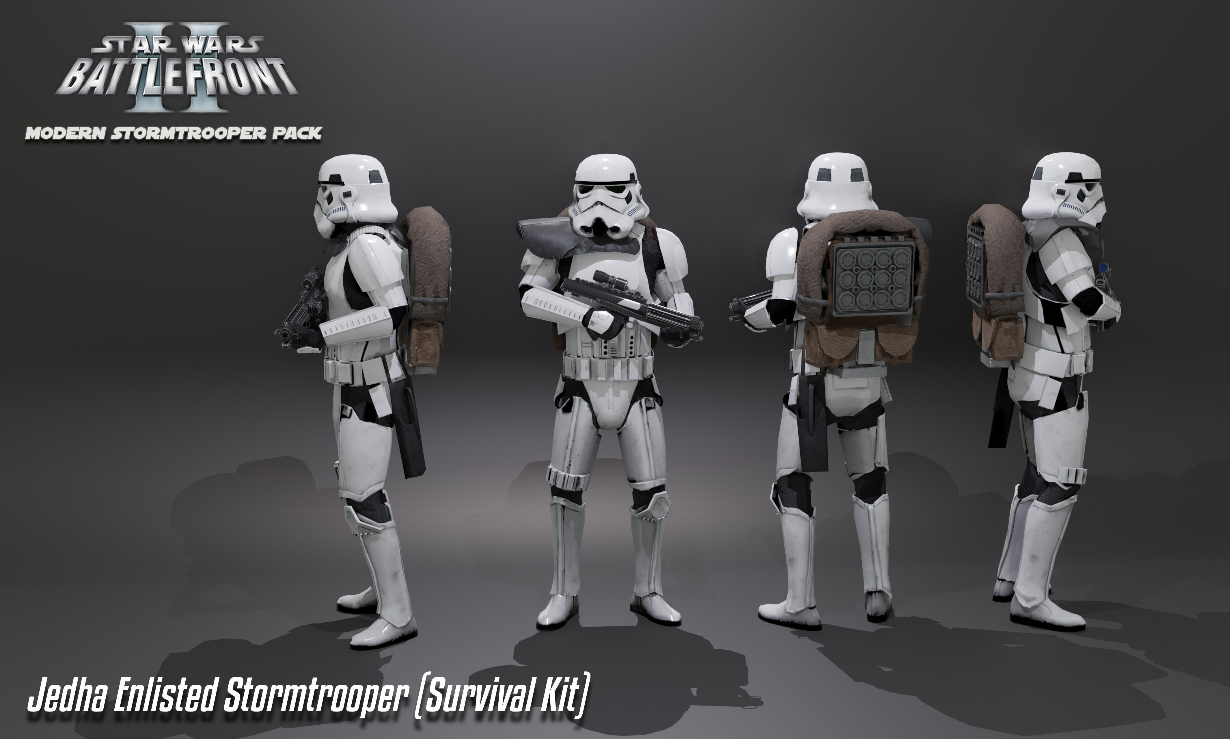Modern Stormtrooper Pack – Resource Pack for Modders addon - Star Wars ...
