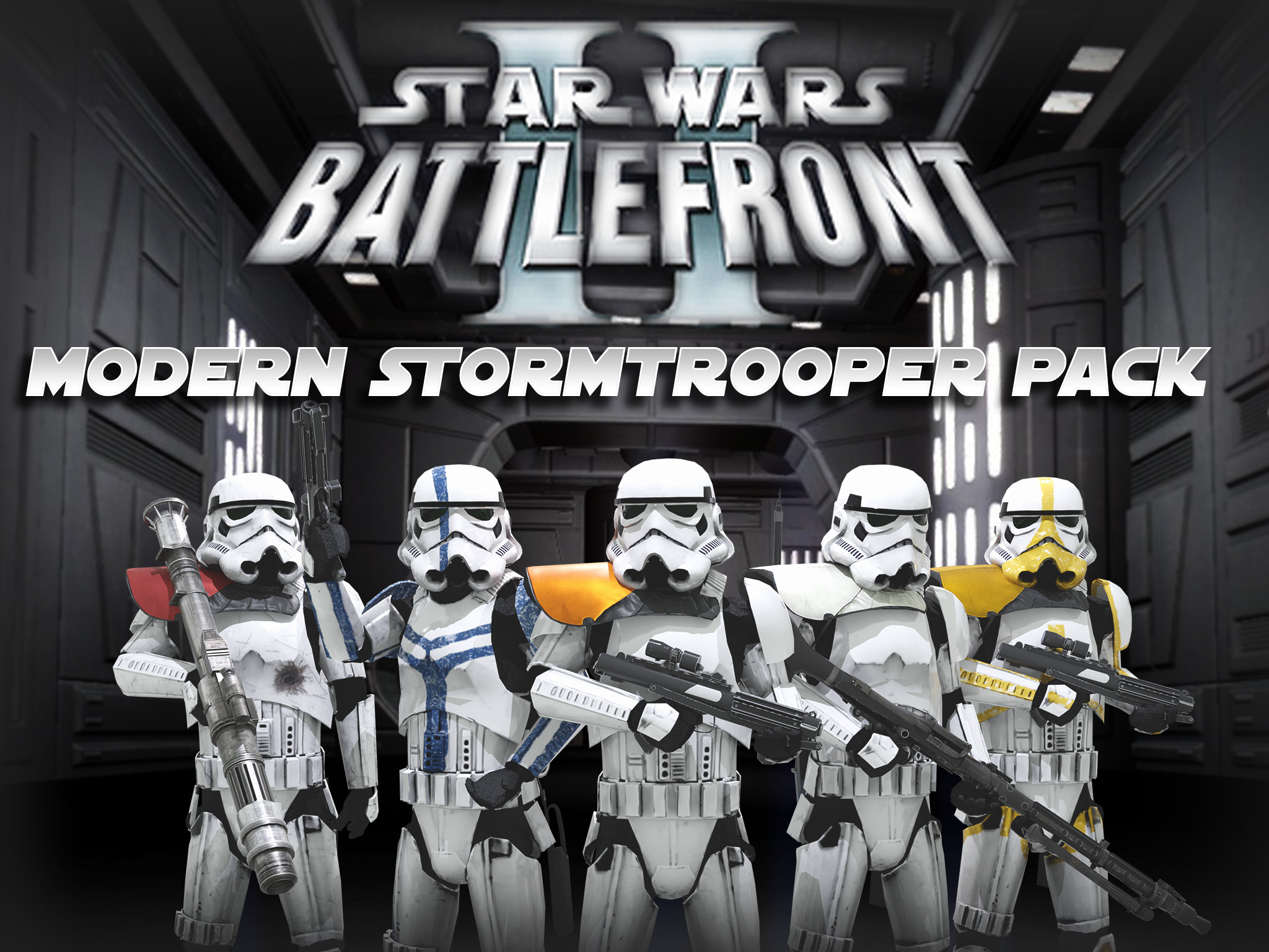 Modern Stormtrooper Pack – Resource Pack for Modders addon - Star Wars ...