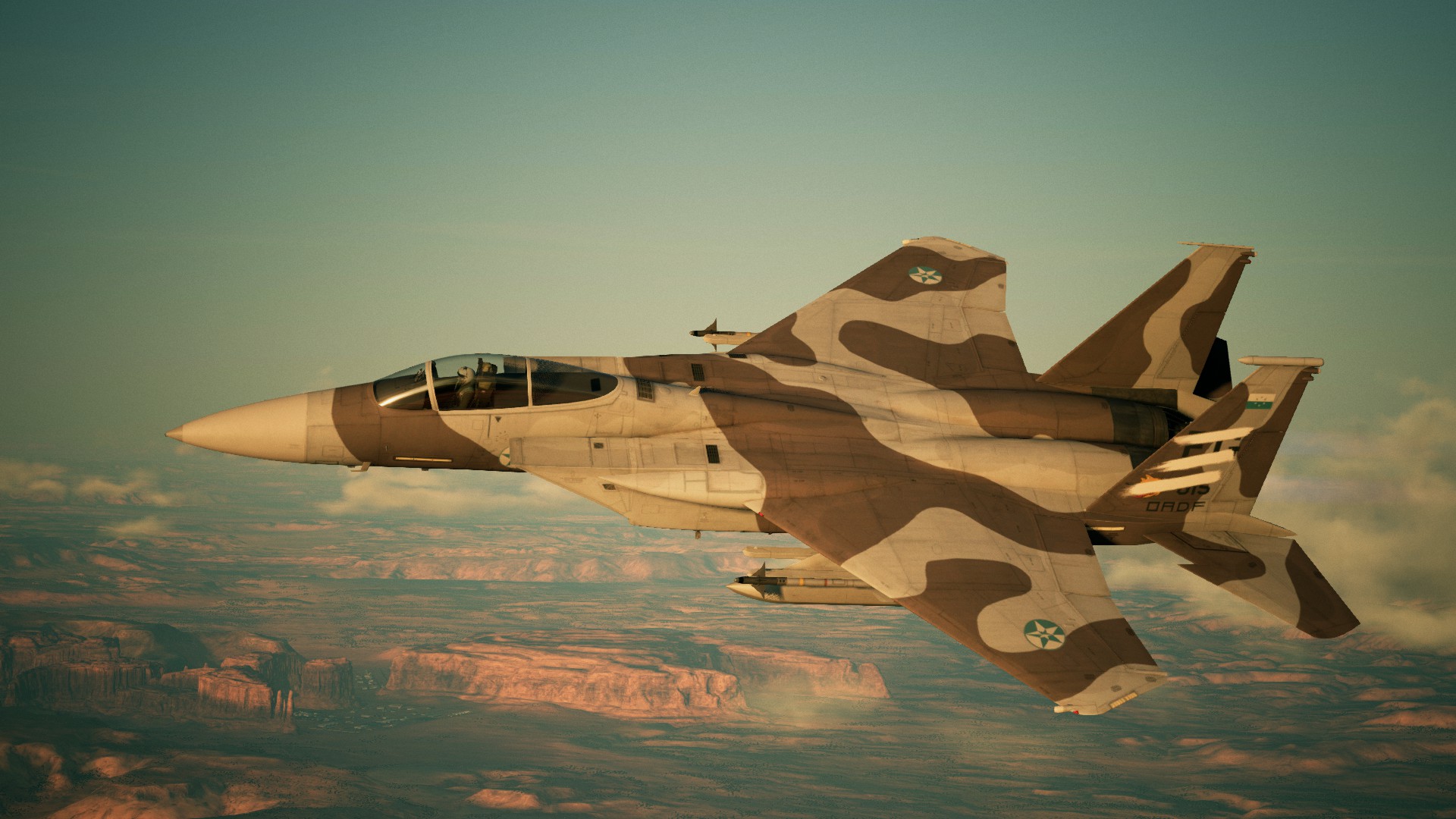 F-15C Brown/Gray Camouflage Livery Pack addon - Ace Combat 7: Skies ...