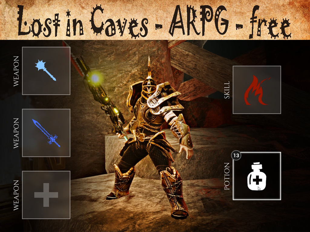 Lost In Caves - Action RPG / Roguelike - Free Game Released! feature ...
