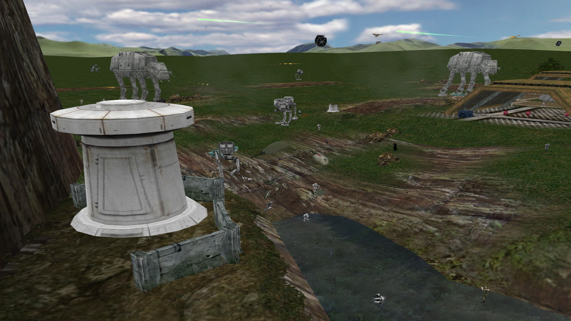 Naboo: Airfield file - Trench War mod for Star Wars Battlefront II - ModDB