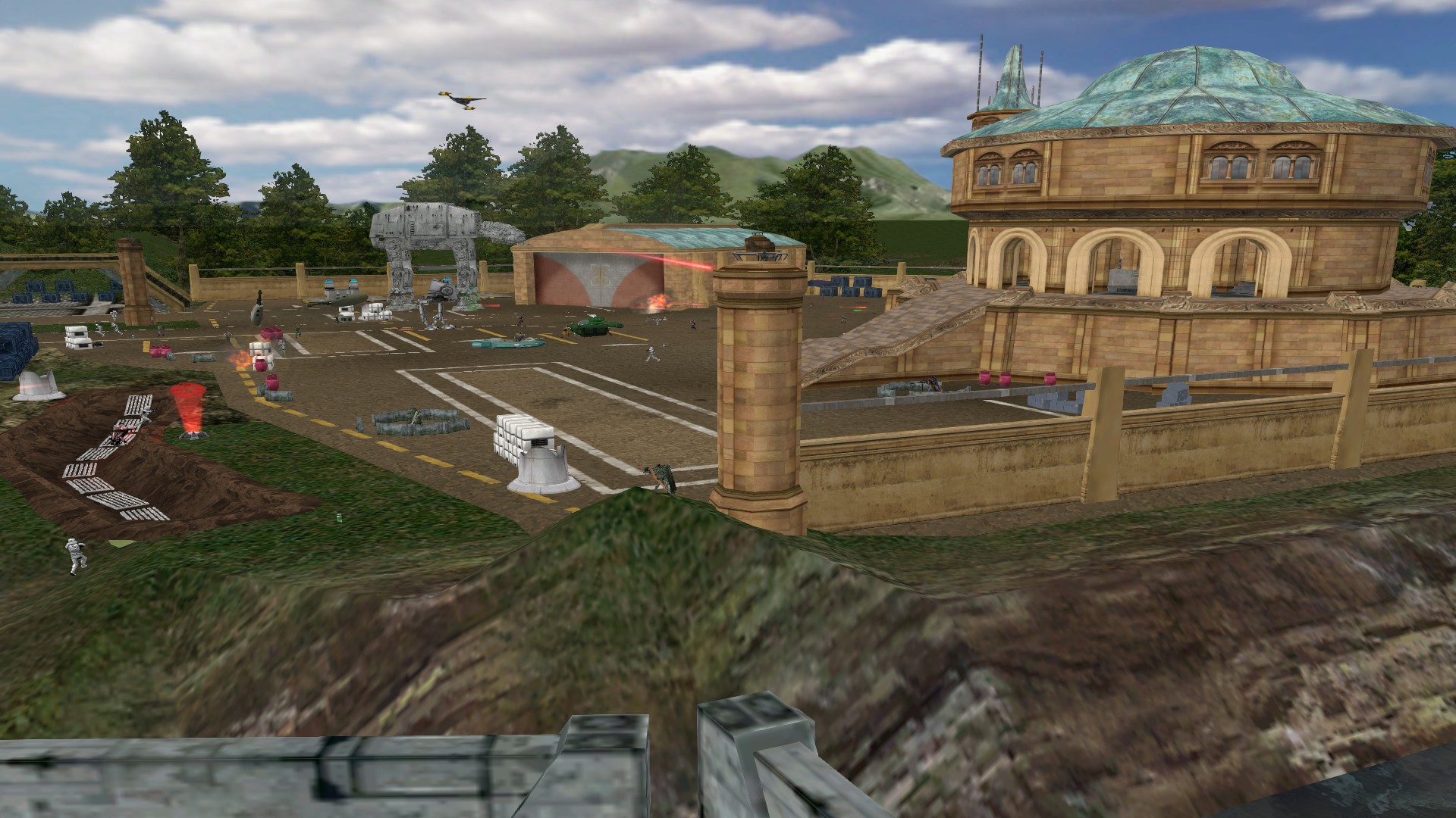 Naboo: Airfield file - Trench War mod for Star Wars Battlefront II - ModDB