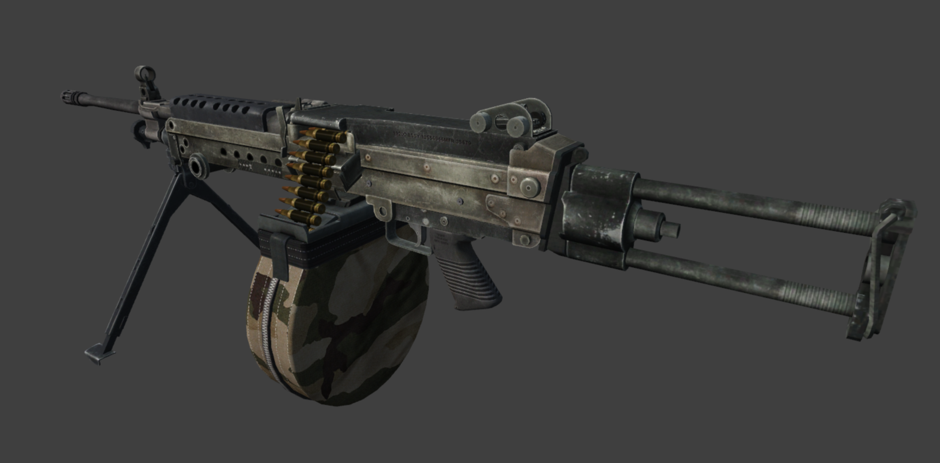 M249 SAW LMG addon - Battlefield 2 - ModDB