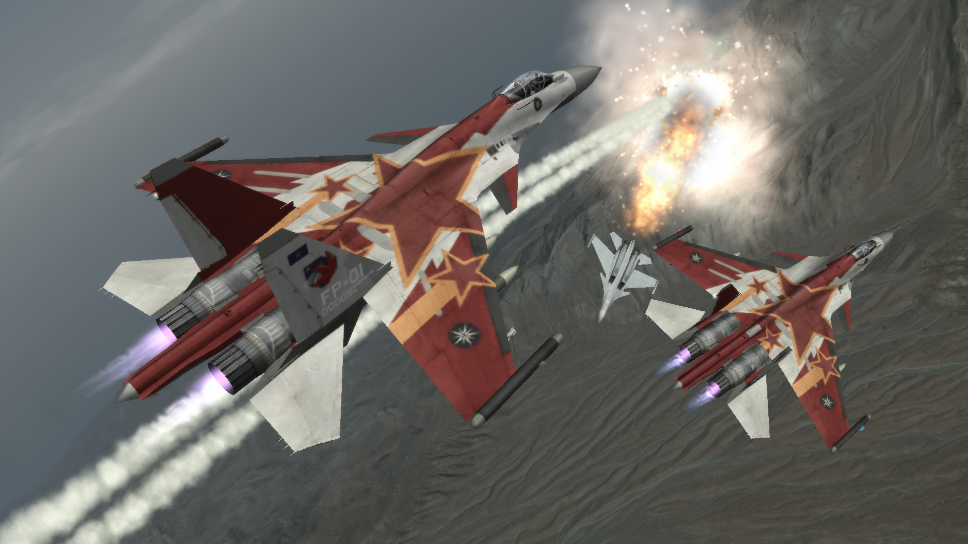Crimson Team Liveries addon - Ace Combat Zero: The Belkan War - ModDB