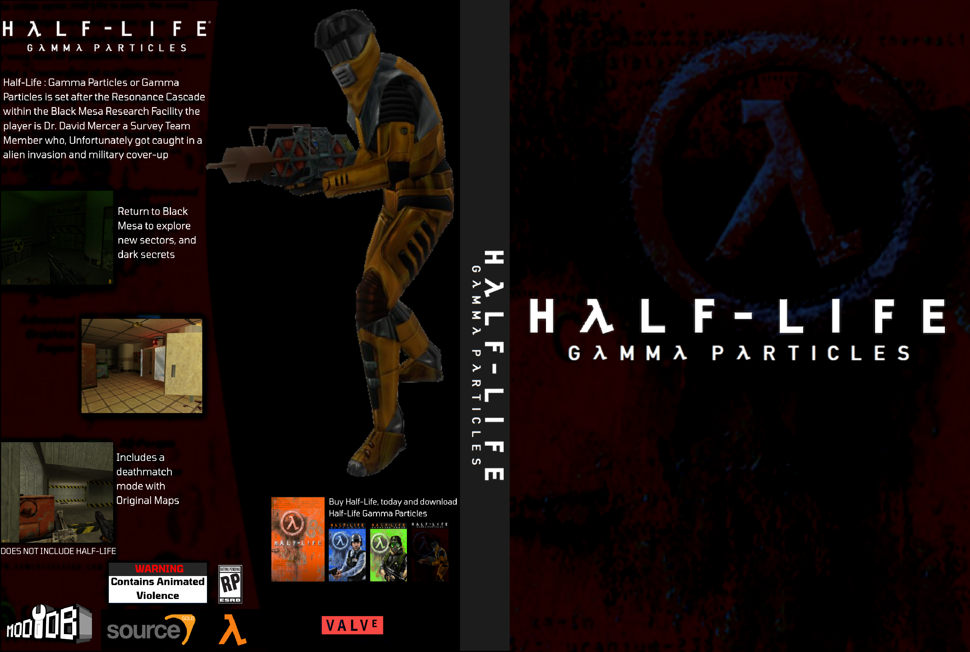 DVD case news - Half-Life : Gamma Particles mod for Half-Life - ModDB