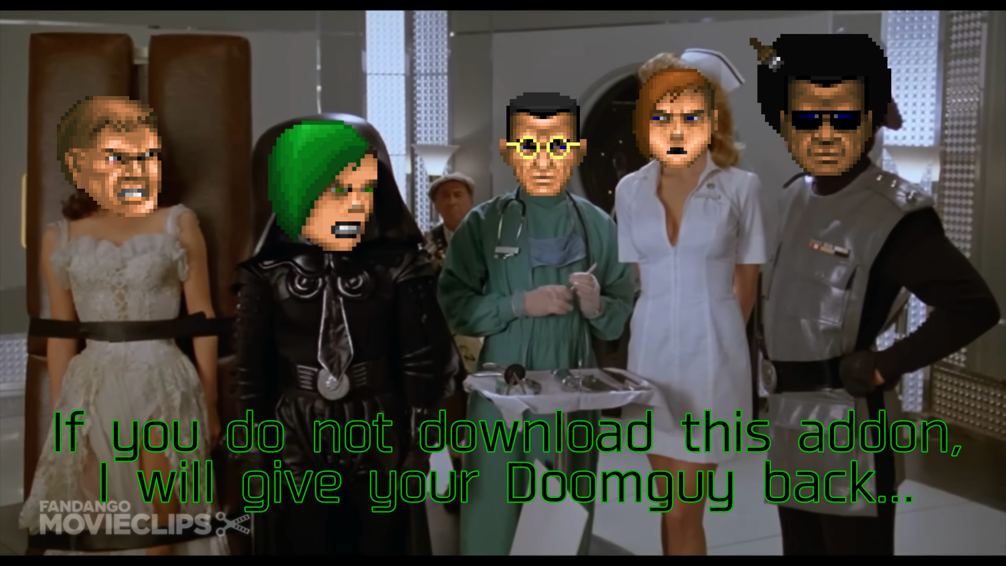 Doom - Unused Shoulders mugshots (Male and Female included) addon - ModDB
