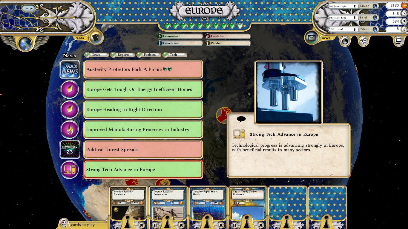 The Rise of Europe mod for Fate of the World - ModDB
