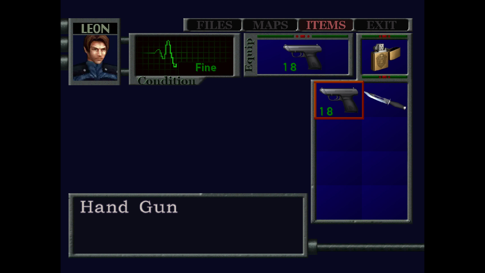 RE:Enhance - RE2 PS1/PSX Portraits file - ModDB