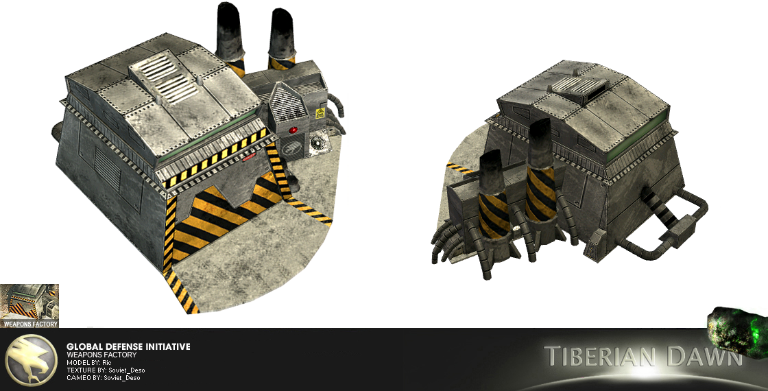 GDI Weapons Factory image - Tiberian Dawn mod for C&C3: Tiberium Wars ...
