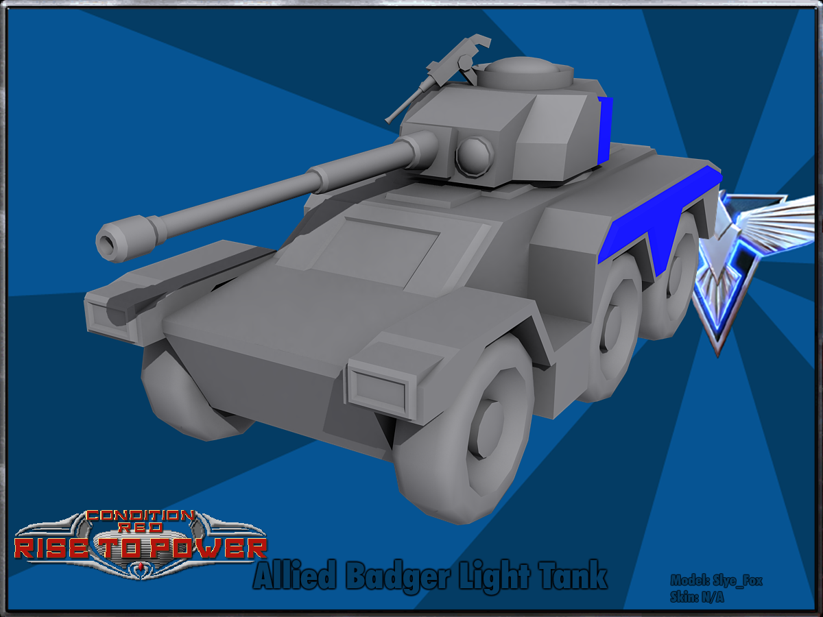 Allied Badger Light Tank image - CnC: Condition Red mod for C&C: Red ...