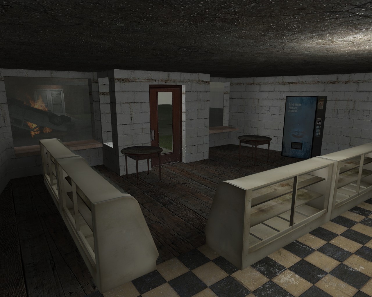 Inside the diner image - The Day of Silence mod for Half-Life 2 - ModDB