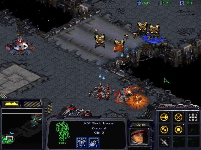 Leechers attacking a base image - Factions Of War mod for StarCraft - ModDB
