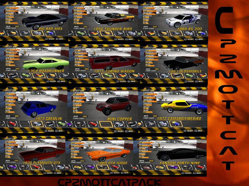 Some of the carpack 2 cars image - FOJ Community Mod for FlatOut 2 - ModDB