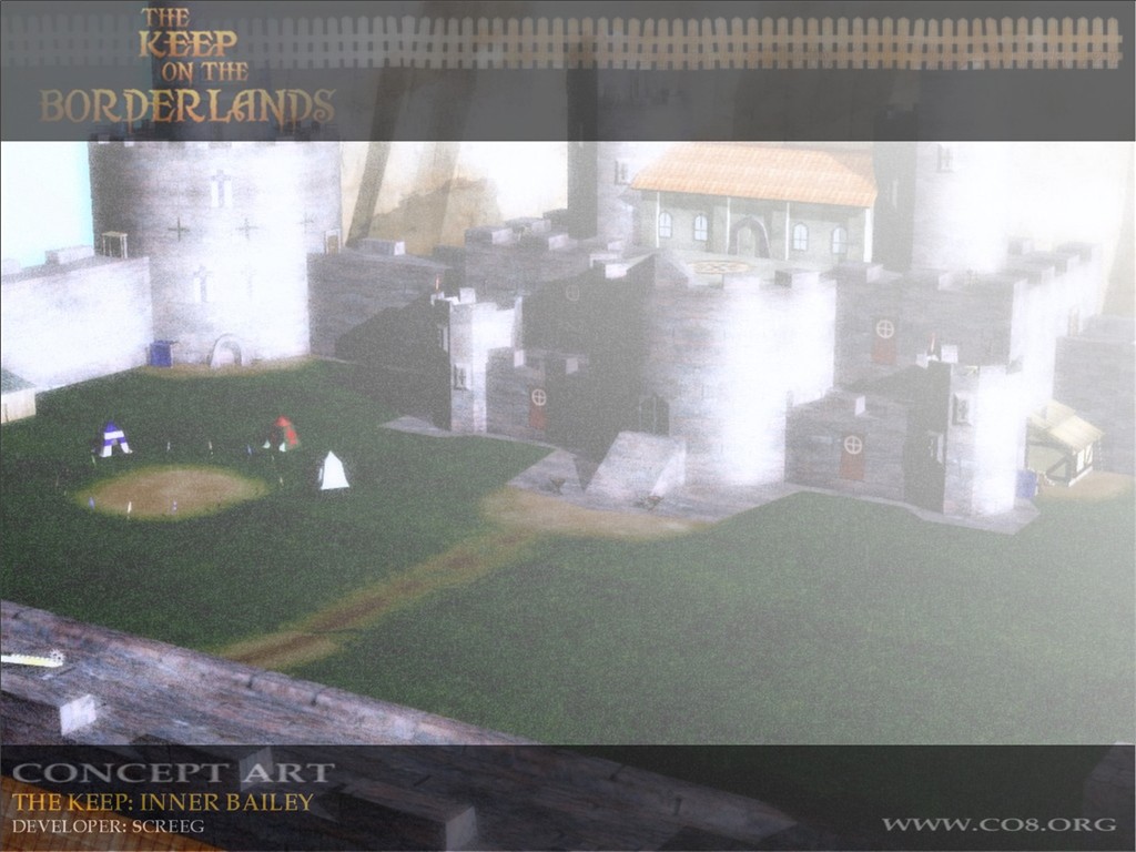 Concept Art: Inner Bailey image - The Keep on the Borderlands mod for ...