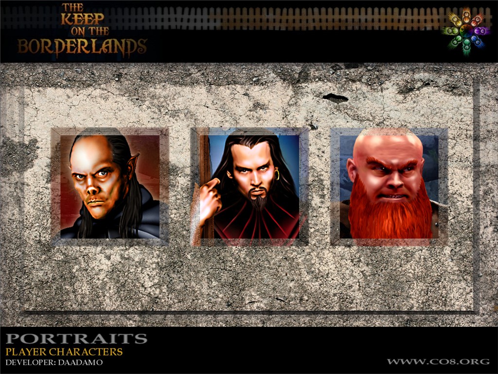 Portraits: Player Characters image - The Keep on the Borderlands mod ...