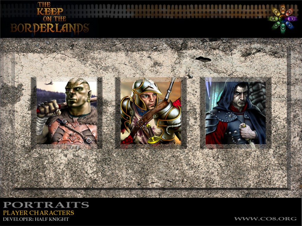 Portraits: Player Characters image - The Keep on the Borderlands mod ...