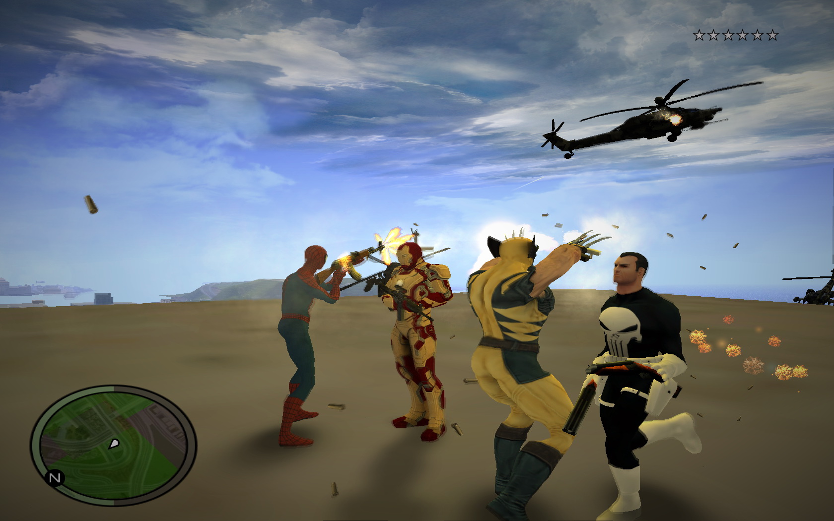 MORE SUPERHEROS image - California Megamod for Grand Theft Auto: San ...