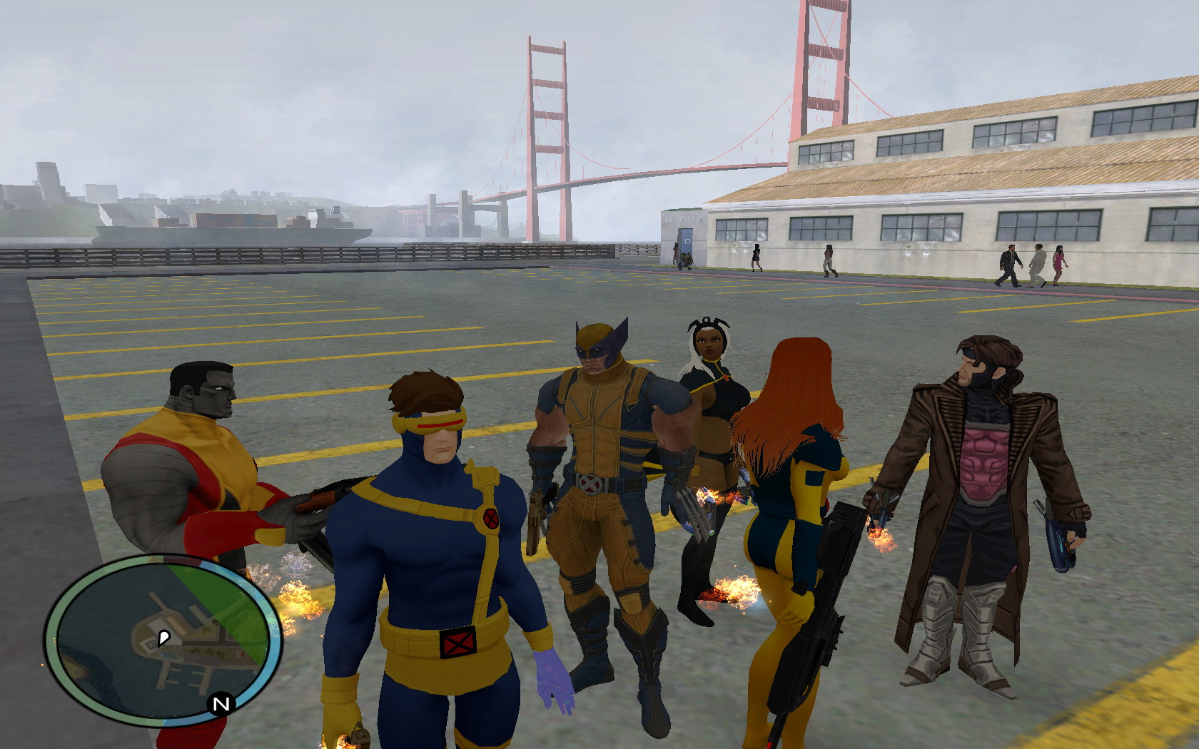superheros in action image - California Megamod for Grand Theft Auto ...