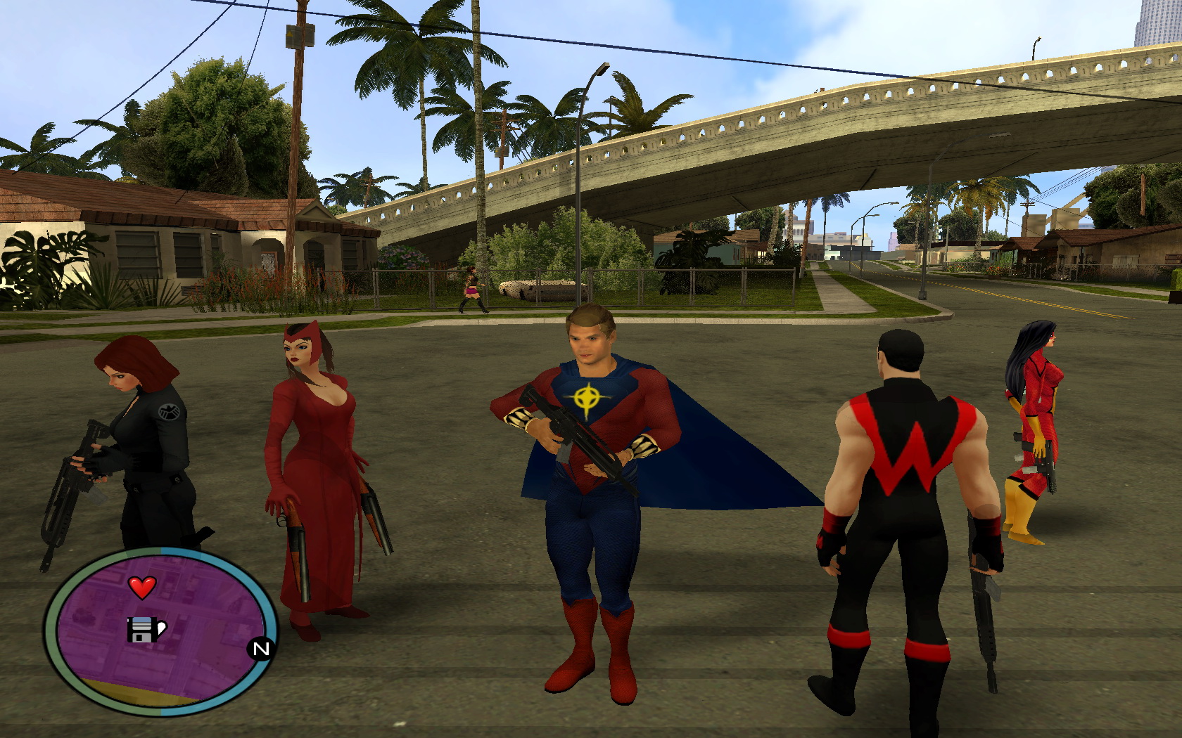 SUPERHEROS OH YEAH image - California Megamod for Grand Theft Auto: San ...