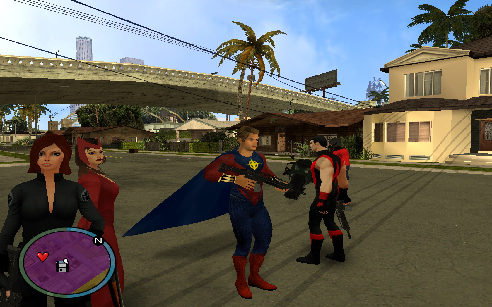 SUPERHEROS OH YEAH image - California Megamod for Grand Theft Auto: San ...