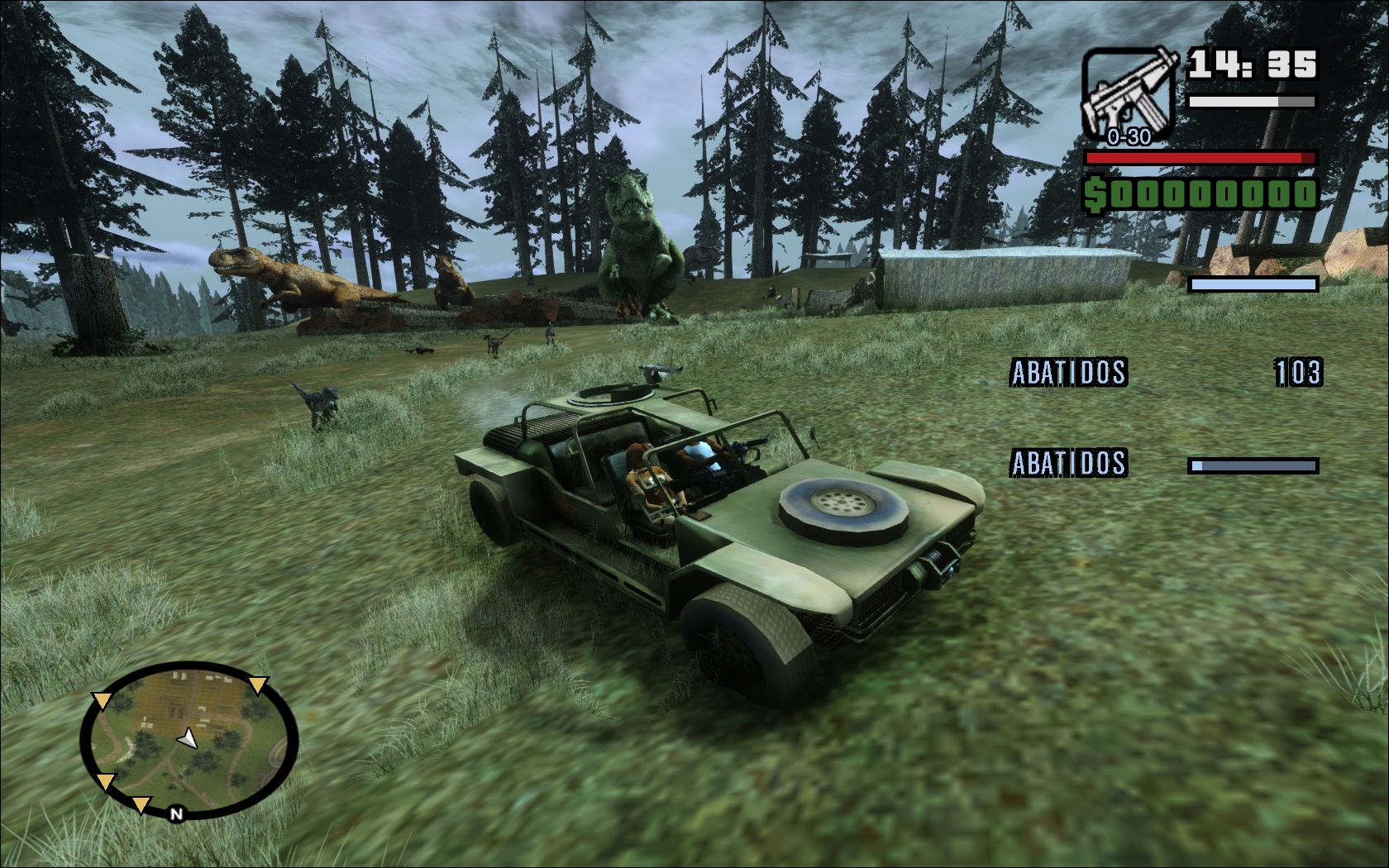 DINO APOCALYPSE image - California Megamod for Grand Theft Auto: San ...