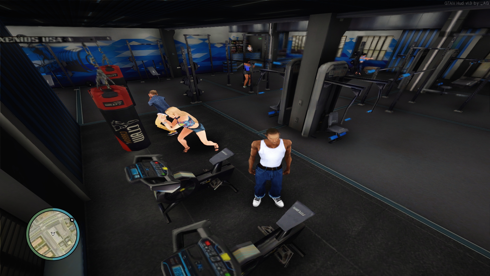 New Modern Gym image - California Megamod for Grand Theft Auto: San ...