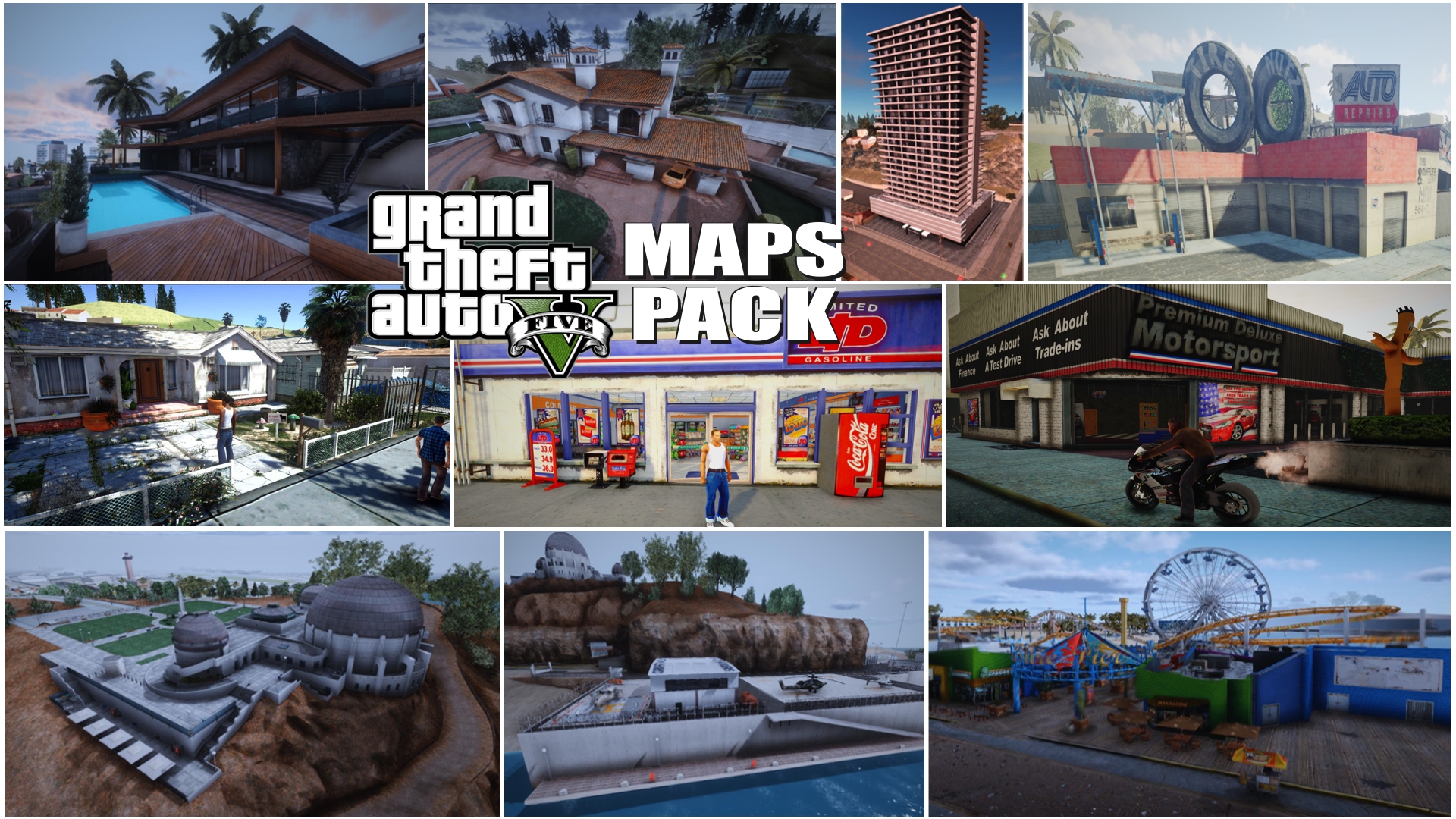 GTA V maps pack for GTA SA (new better pic for the launcher) image ...