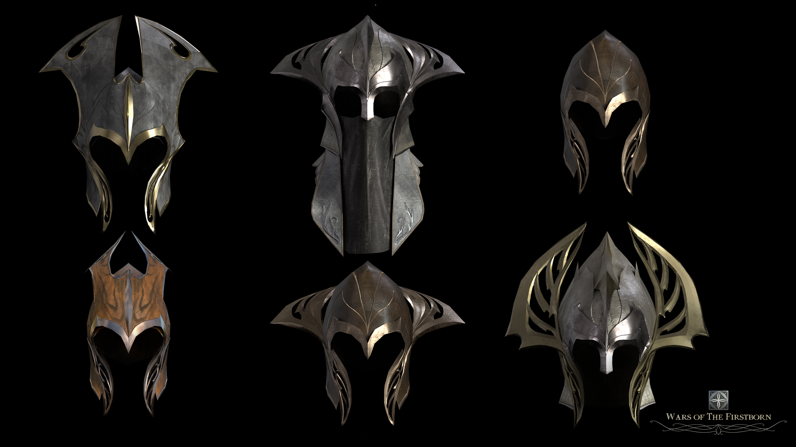 Helmets of Mirkwood Soldiers image - Wars of the Firstborn based on The ...