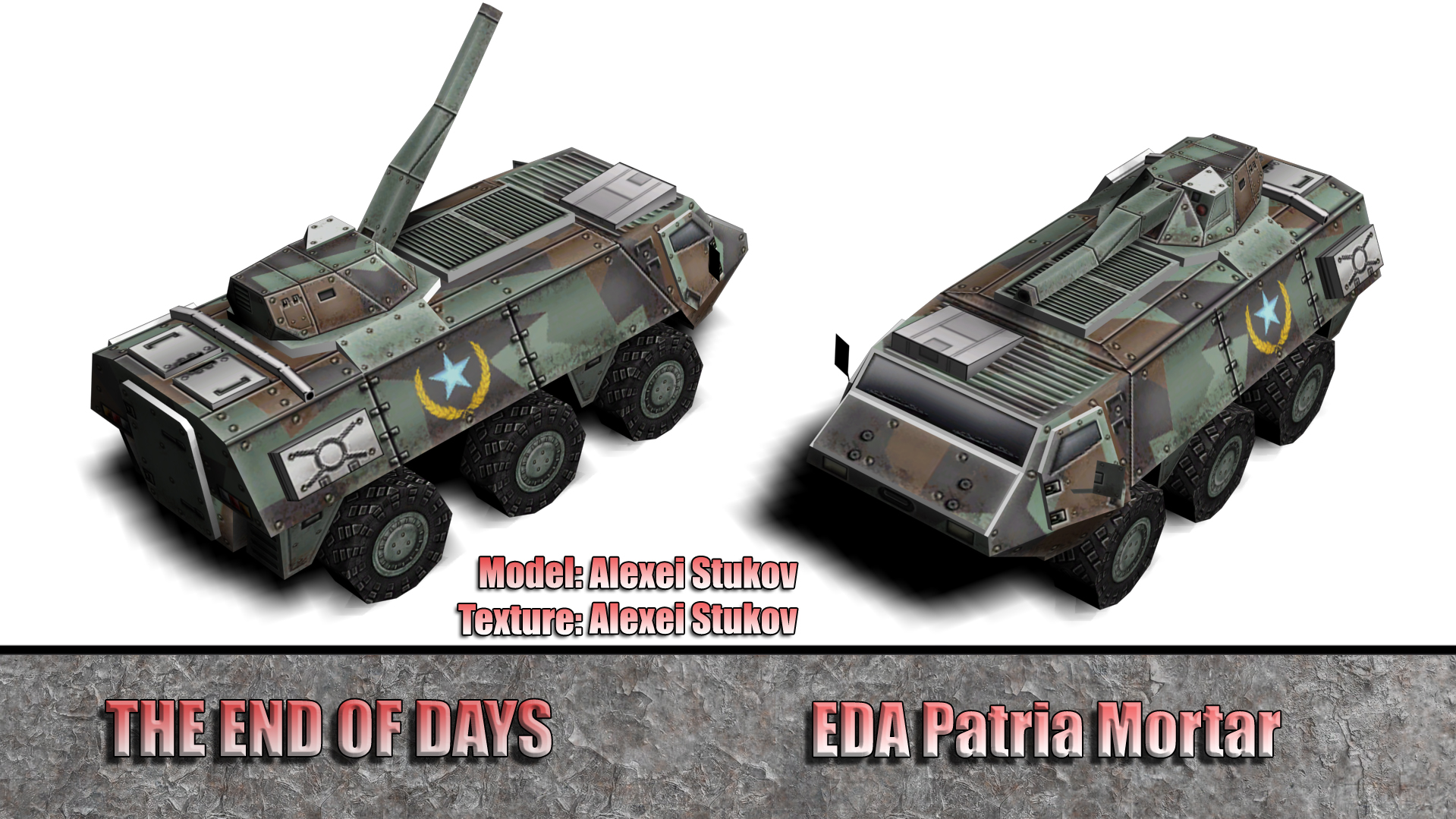 Patria "NEMO" AMV Mortar Vehicle render image - The End of Days mod for ...