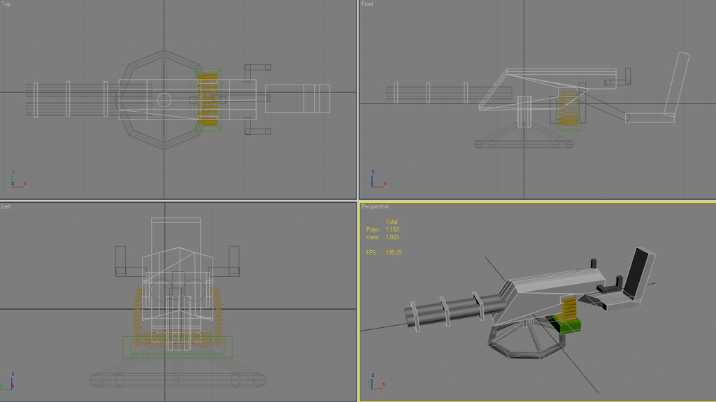 Concept Turret (untextured) image - Terra Strife mod for Star Wars ...