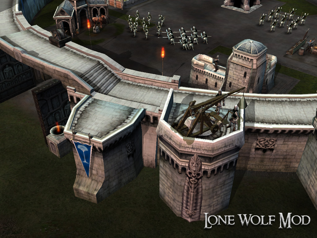 Gondor Trebuchet screenshot image - Return of Shadow mod for Battle for ...