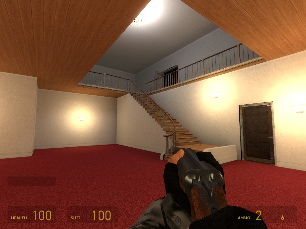 Entrance Lobby, ground floor image - For Hire mod for Half-Life 2 - ModDB