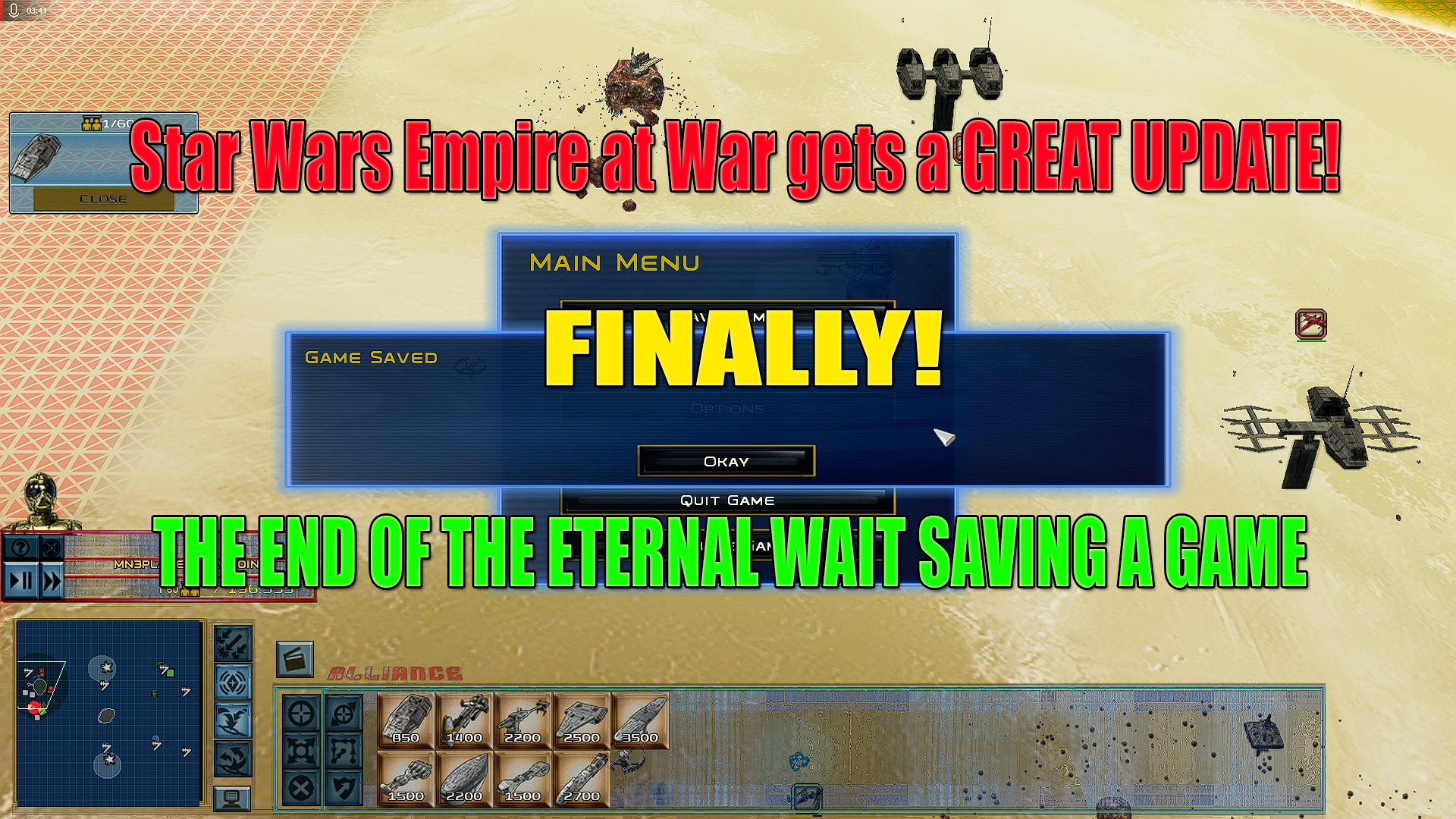Star Wars Empire at War gets a GREAT UPDATE! image - ModDB Star Wars Empire at War gets a GREAT UPDATE! image - ModDB