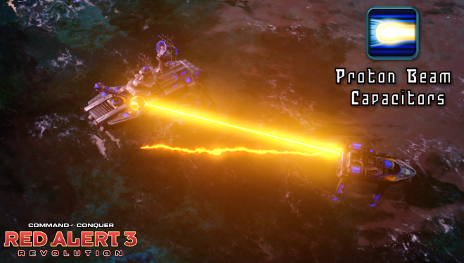 Desroyer with Proton Beam Capacitor Upgrade image - Red Alert 3 ...