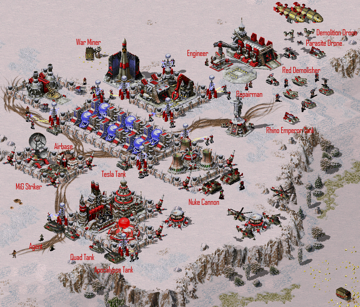 Full Soviet base image - Command & Conquer Red Renegade mod for C&C ...