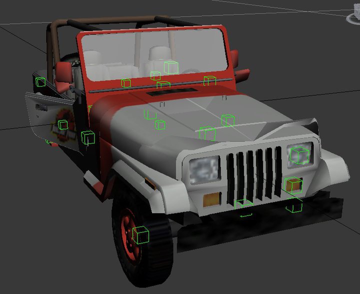 Wrangler Jeep WIP image - Gta SA : Jurassic Park Breakout mod for Grand ...
