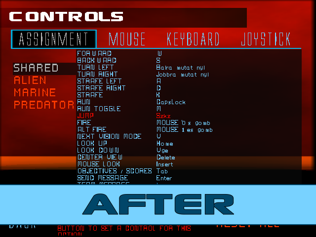 Menu screen image - Mission LV-426 mod for Aliens vs. Predator 2 - ModDB