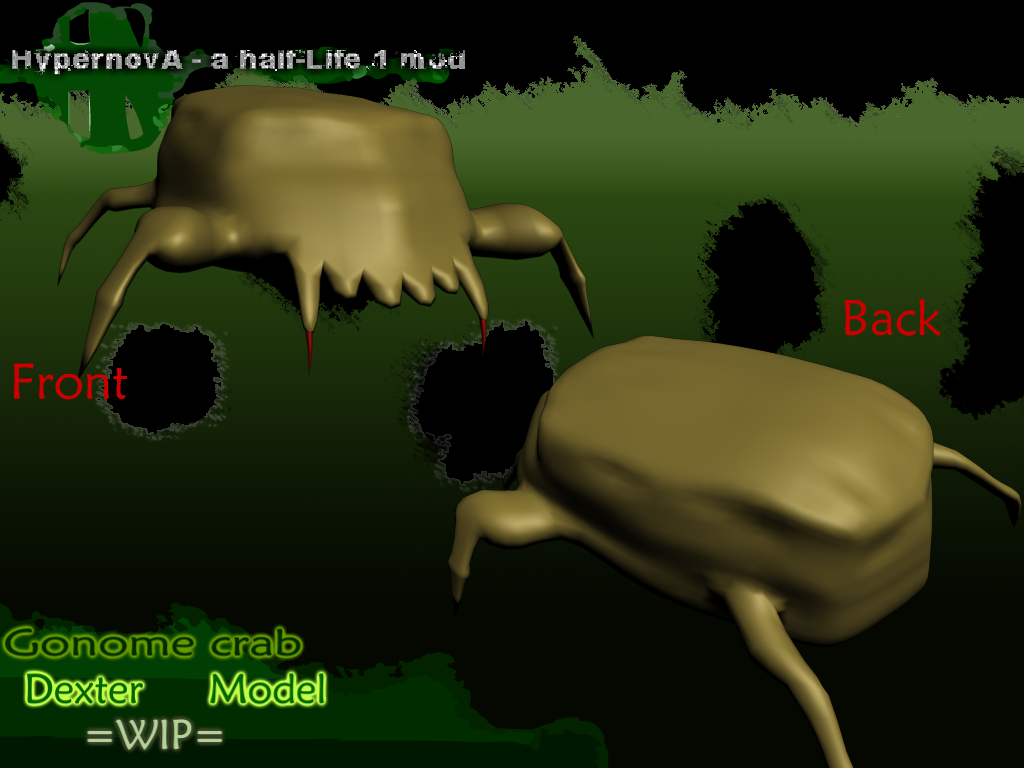 Gonome Headcrab (AKA: Gocrab) image - HypernovA mod for Half-Life - ModDB