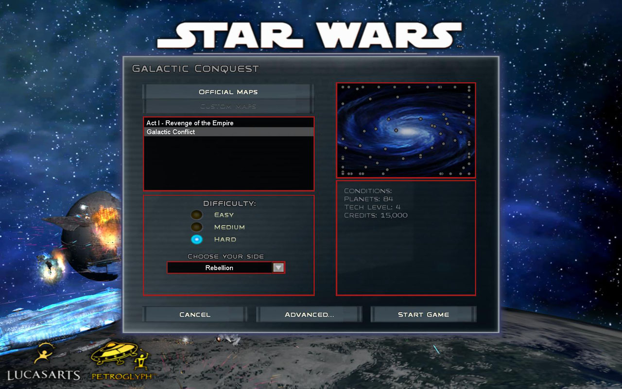 Galactic conquest image - Shadows of the Empire mod for Star Wars ...