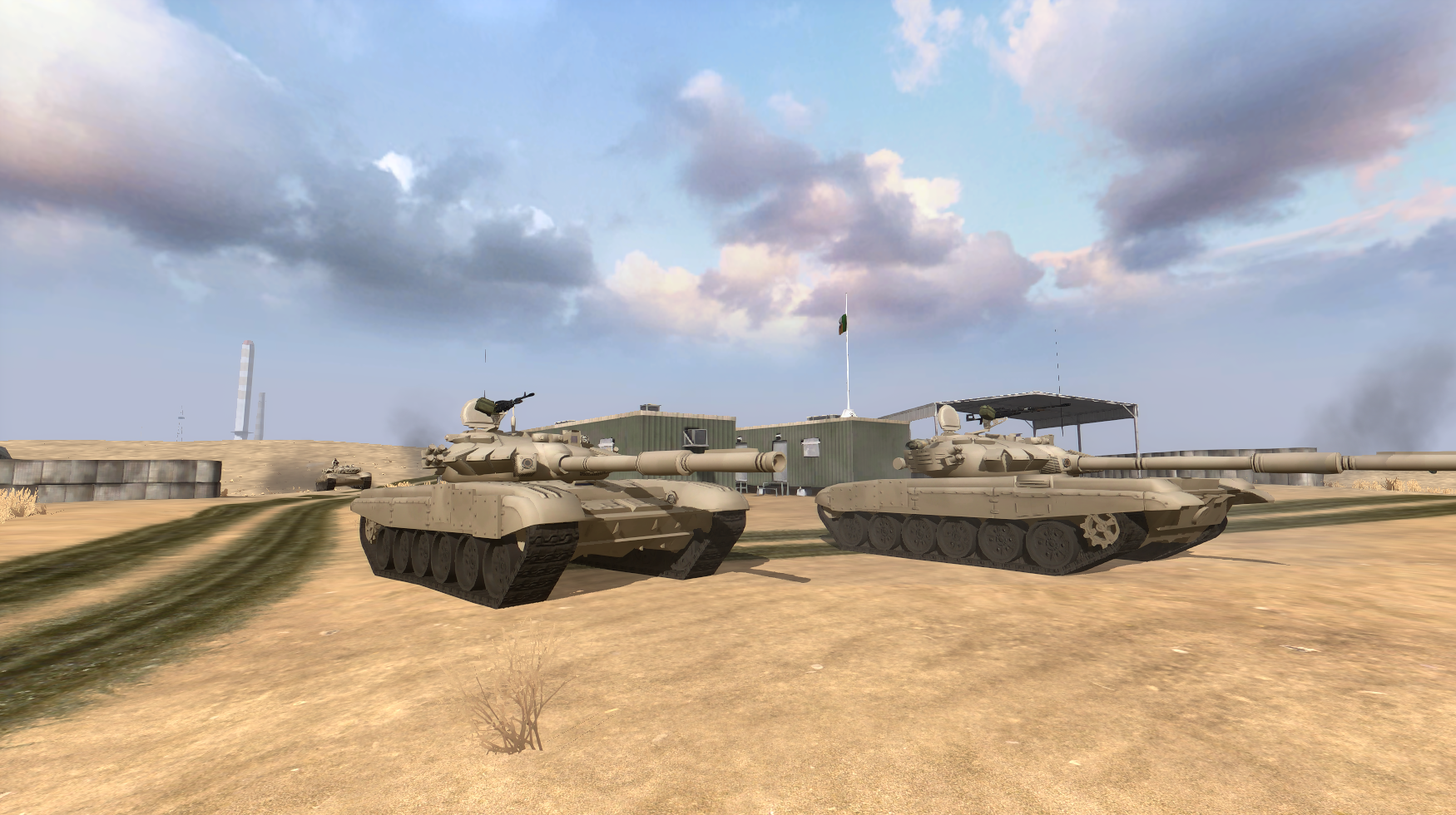 T90 Desert Texture - WIP image - CMR:2 mod for Battlefield 2 - ModDB