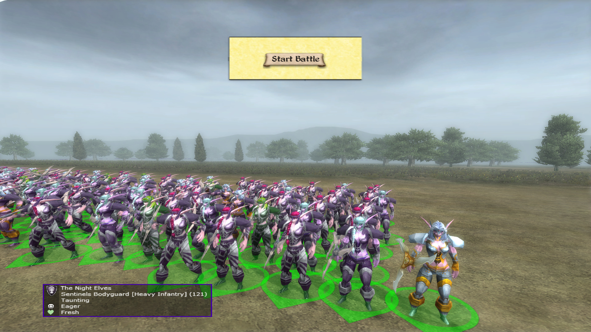 Night Elf Captain fixed! image - Warcraft: Total War mod for Medieval ...
