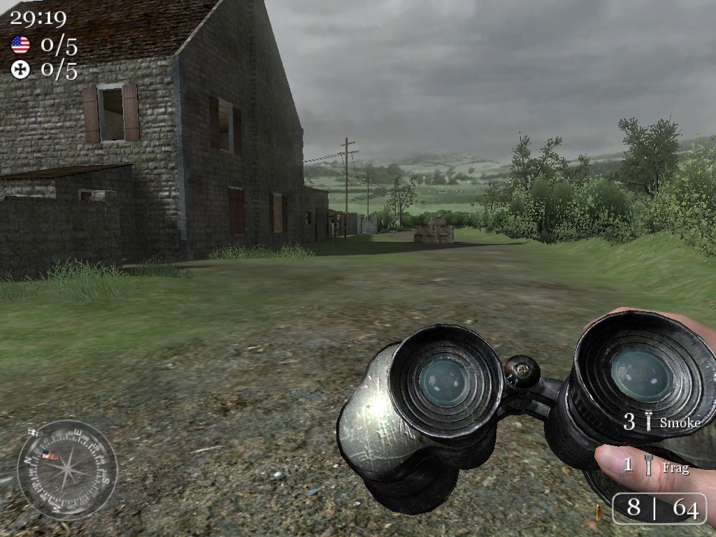 1st person viewmodels image - Back2Fronts Mod for Call of Duty 2 - ModDB