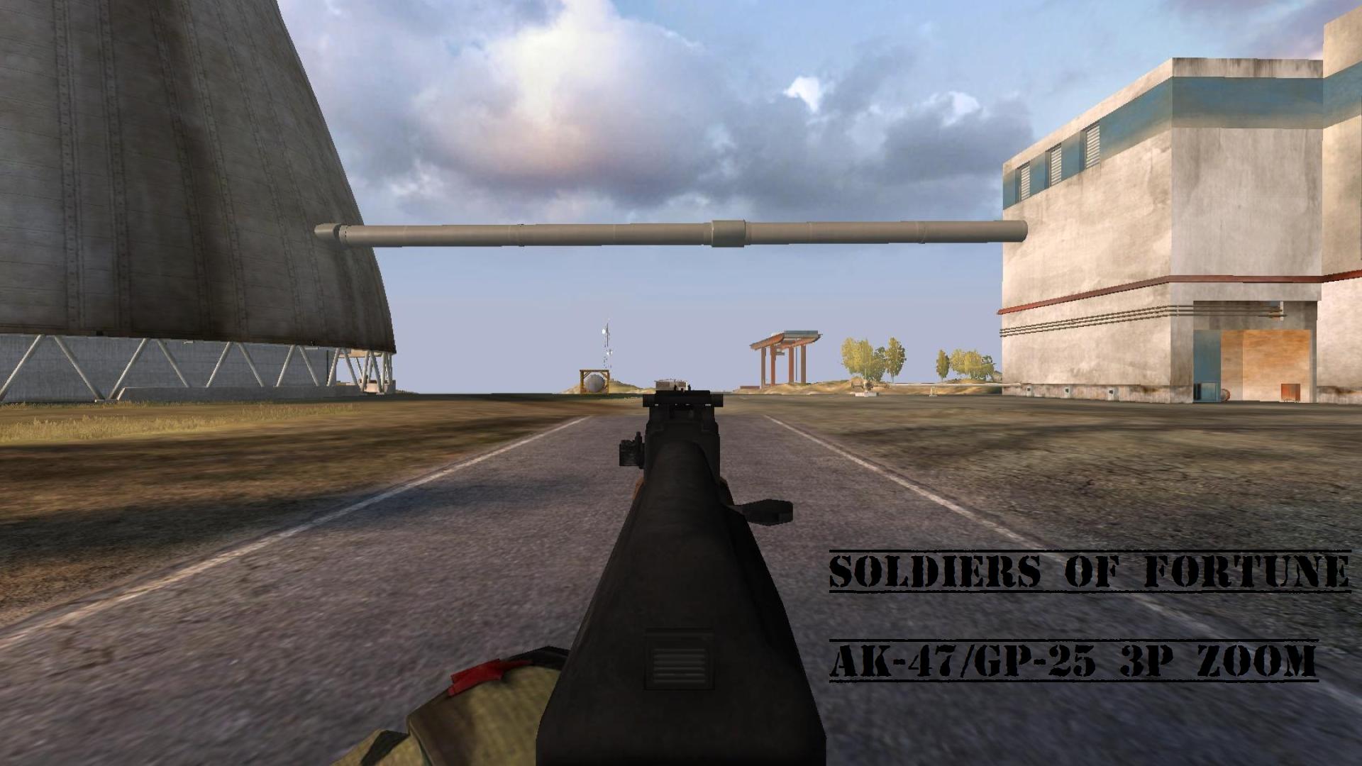 AK47 3d Iron Sights image - Soldiers Of Fortune mod for Battlefield 2 ...