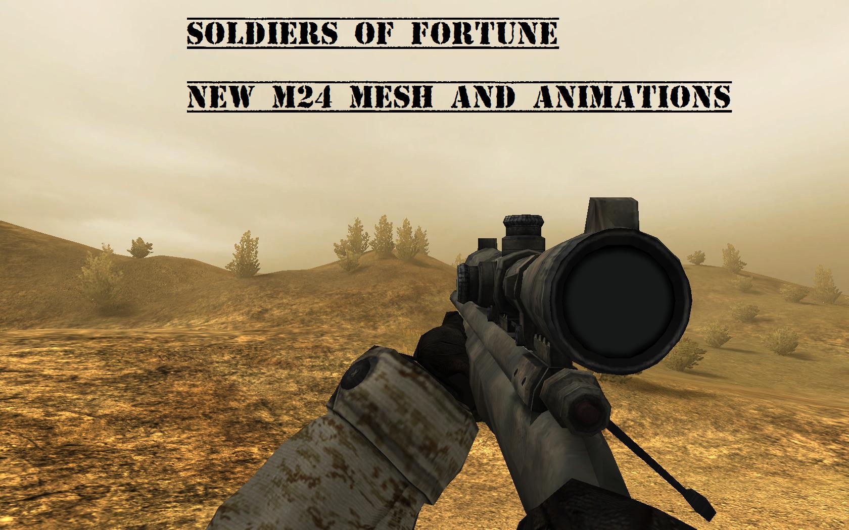 New M24 image - Soldiers Of Fortune mod for Battlefield 2 - Mod DB