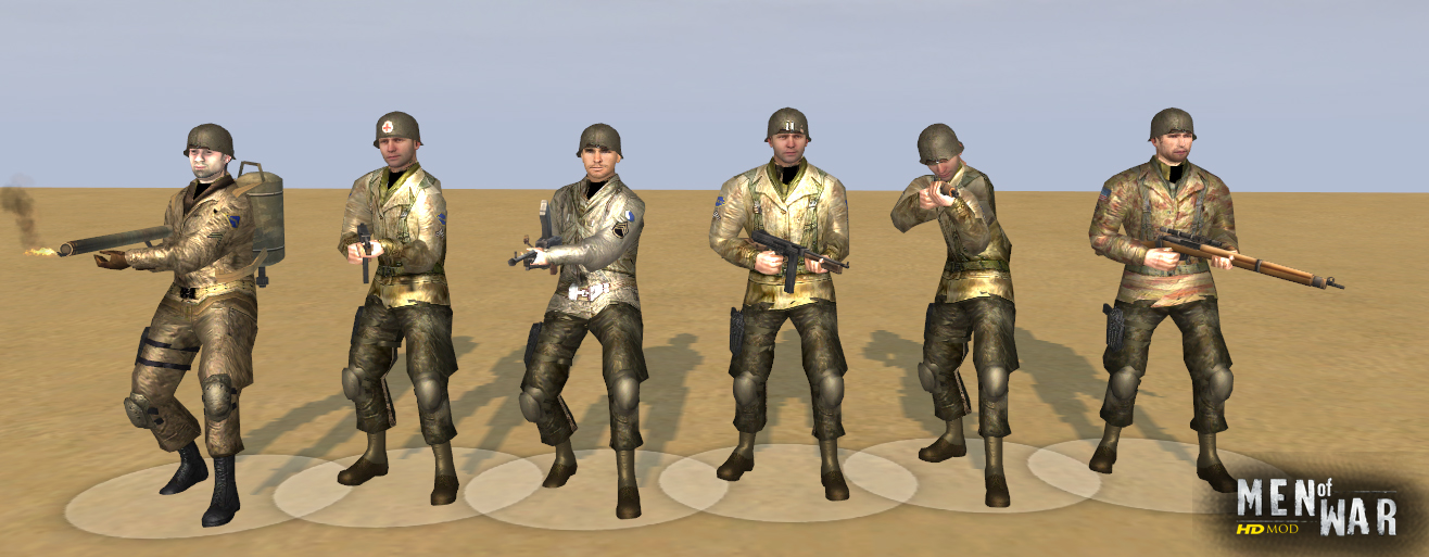 new textures and models image - HD MOD for Men of War - ModDB