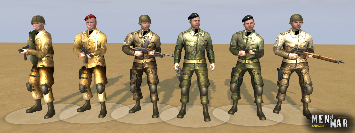 new textures and models image - HD MOD for Men of War - ModDB