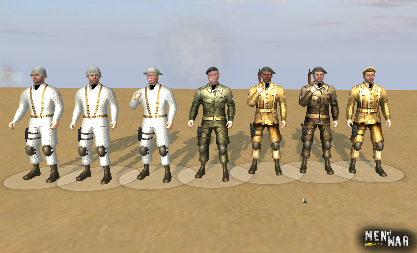 new textures and models image - HD MOD for Men of War - ModDB