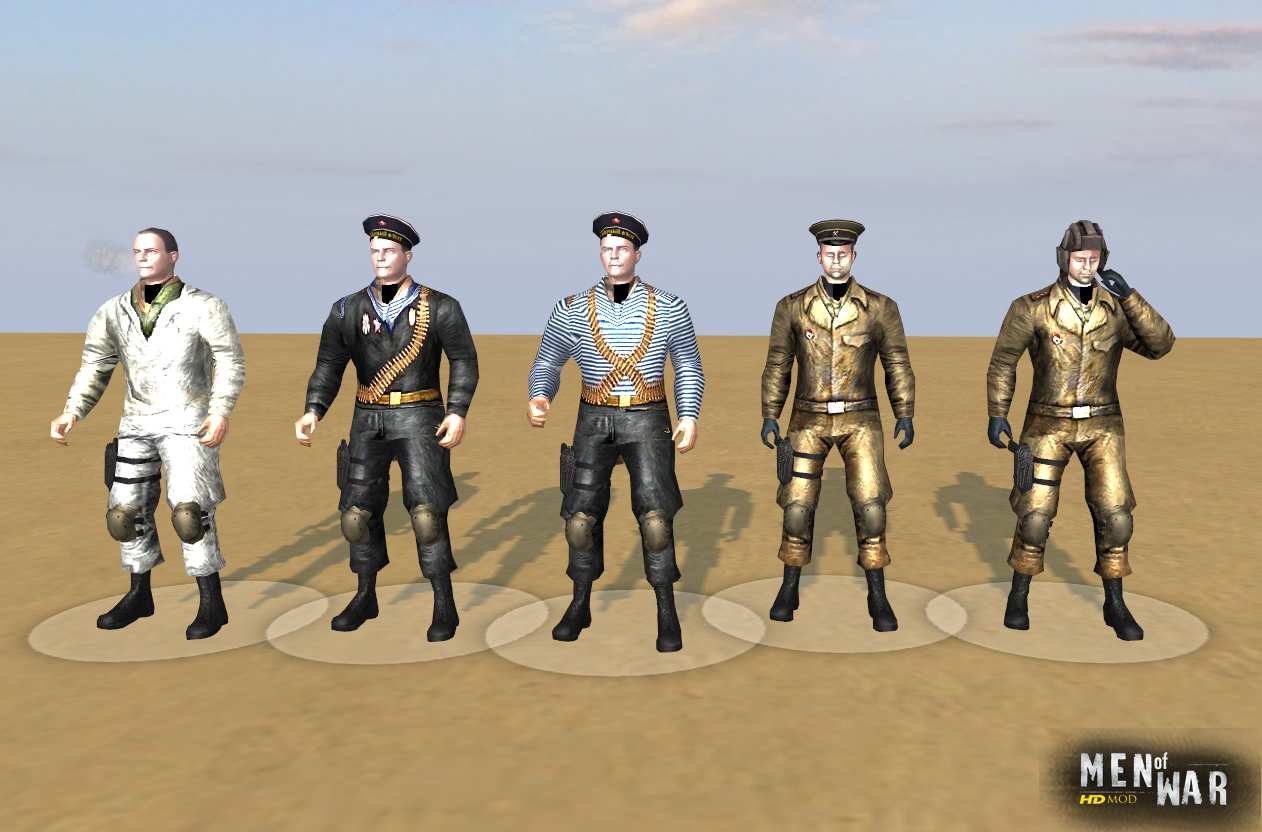 new textures and models image - HD MOD for Men of War - ModDB