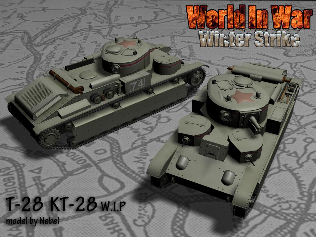 Tanks image - World in War: Winter Strike mod for Men of War - ModDB