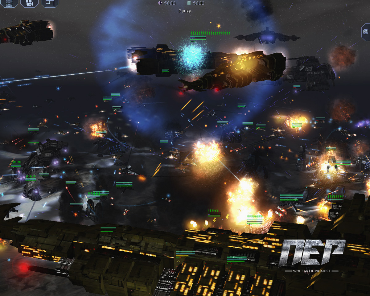 battle for IO image - NEP-New Earth Project mod for Earth 2160 - ModDB